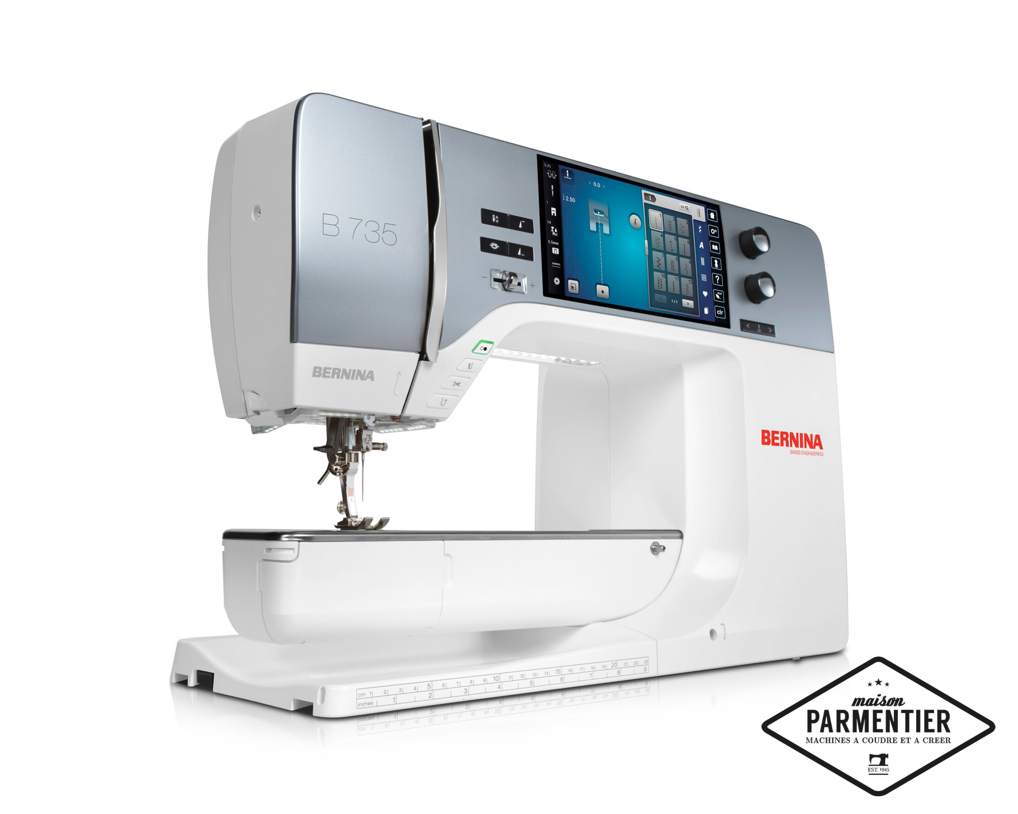 Machine à coudre et à broder Bernina 740